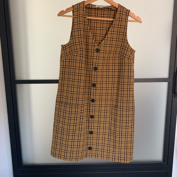 LOFT | Dresses | Loft 9s Style Button Front Dress | Poshmark
